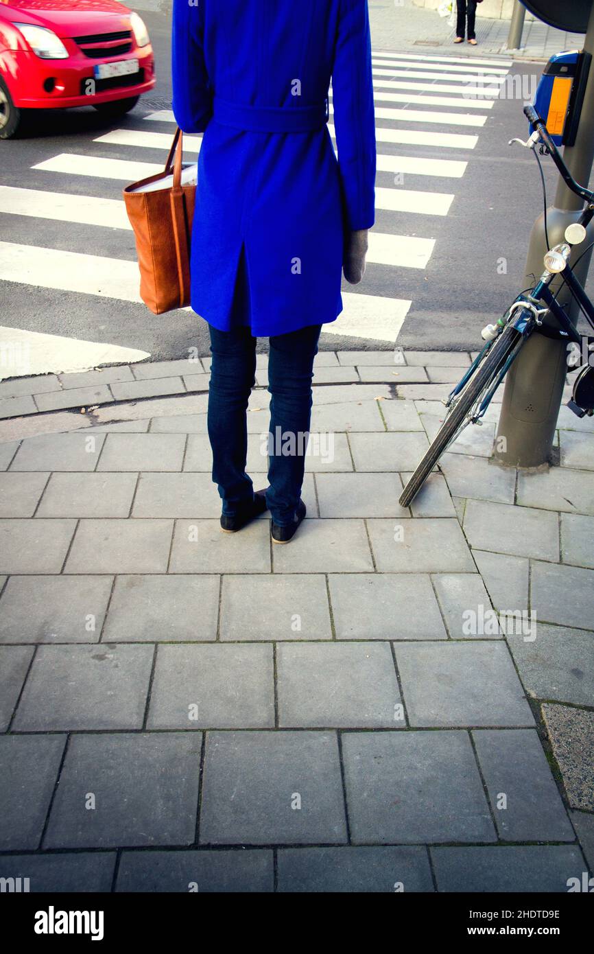Female woman pedestrian hi-res stock photography and images - Alamy