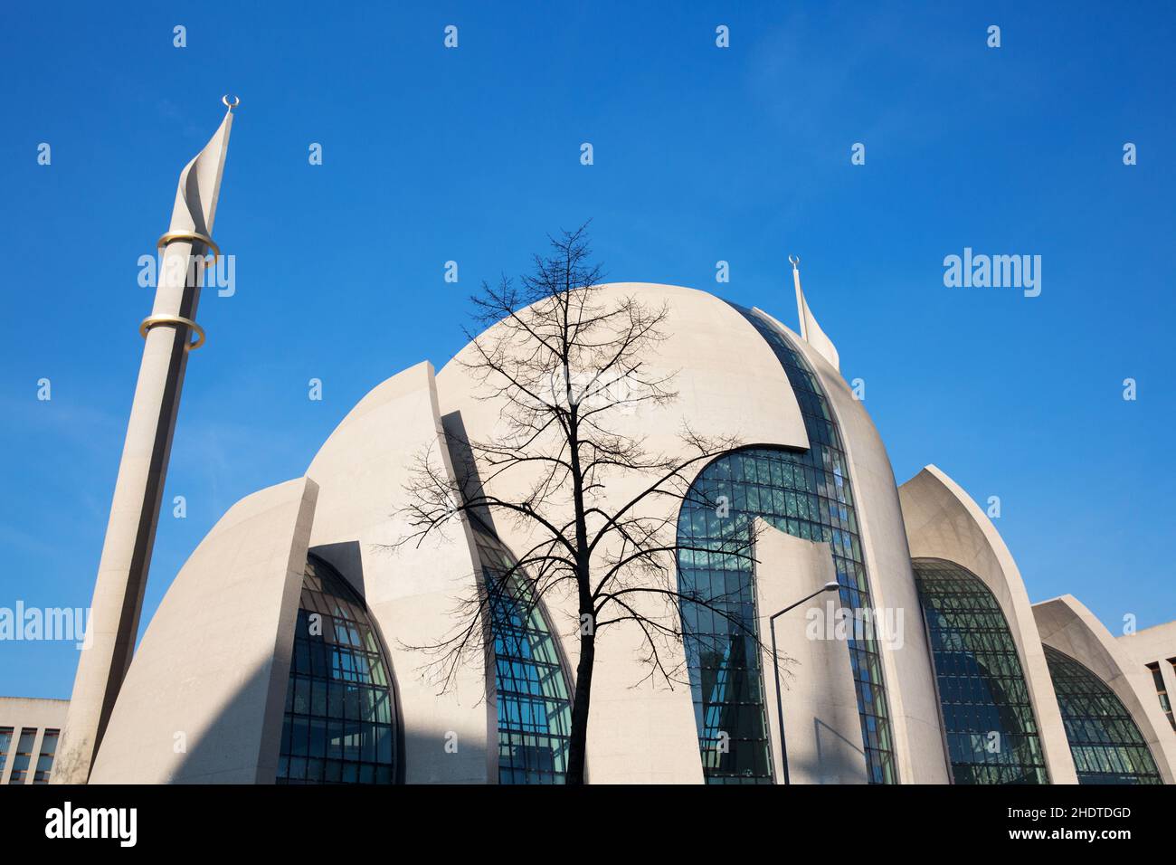 Cologne Central Mosque Stock Photo - Alamy