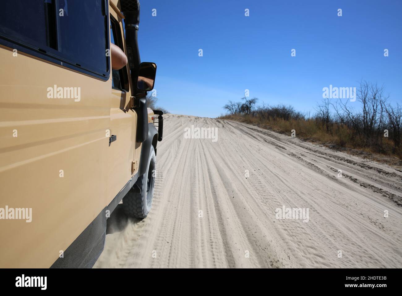 off road vehicle, sandy road, off-road vehicles, sandy roads Stock ...