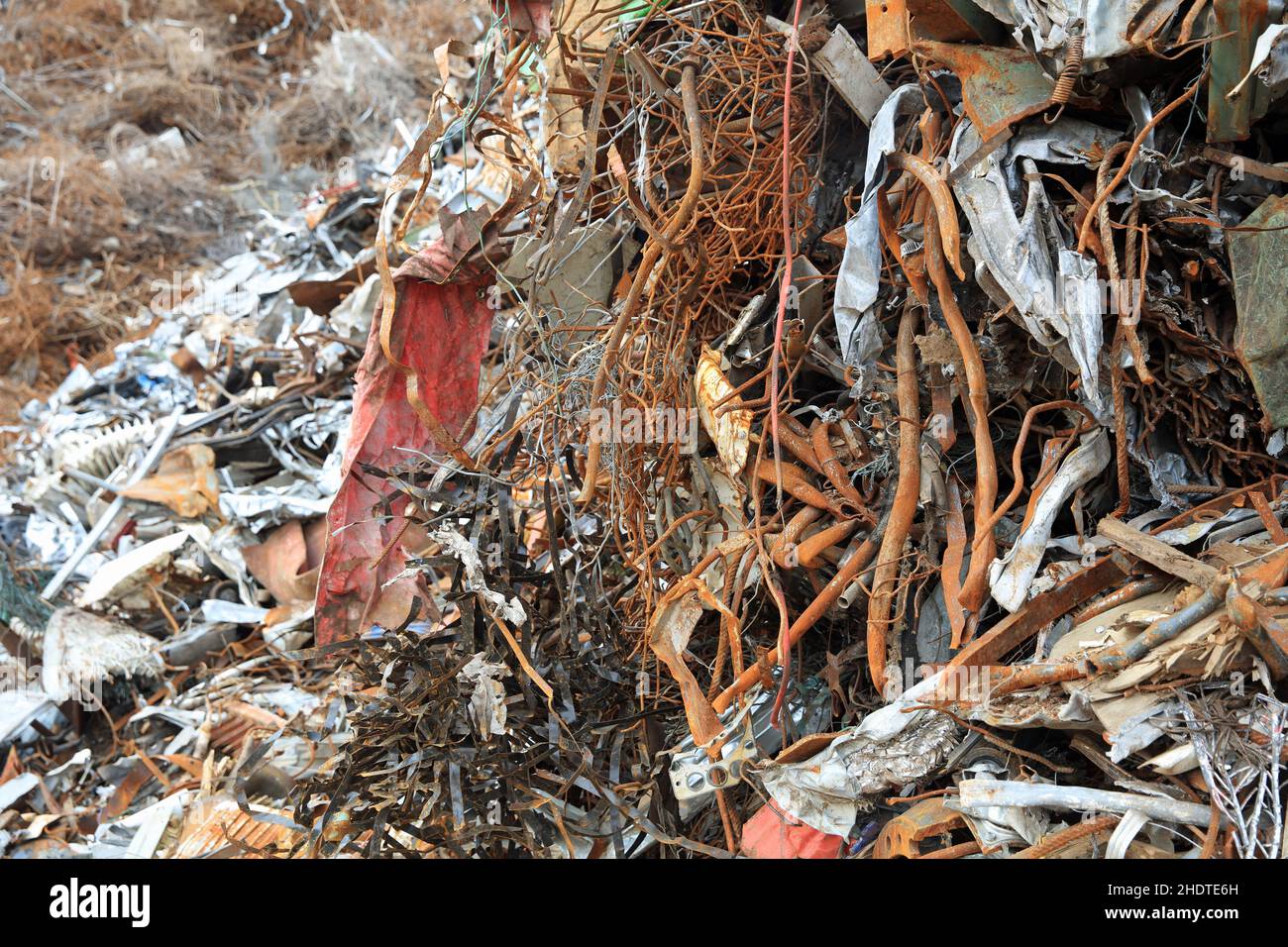 scrap metal, metal scrap, scrap metals, metal scraps Stock Photo - Alamy