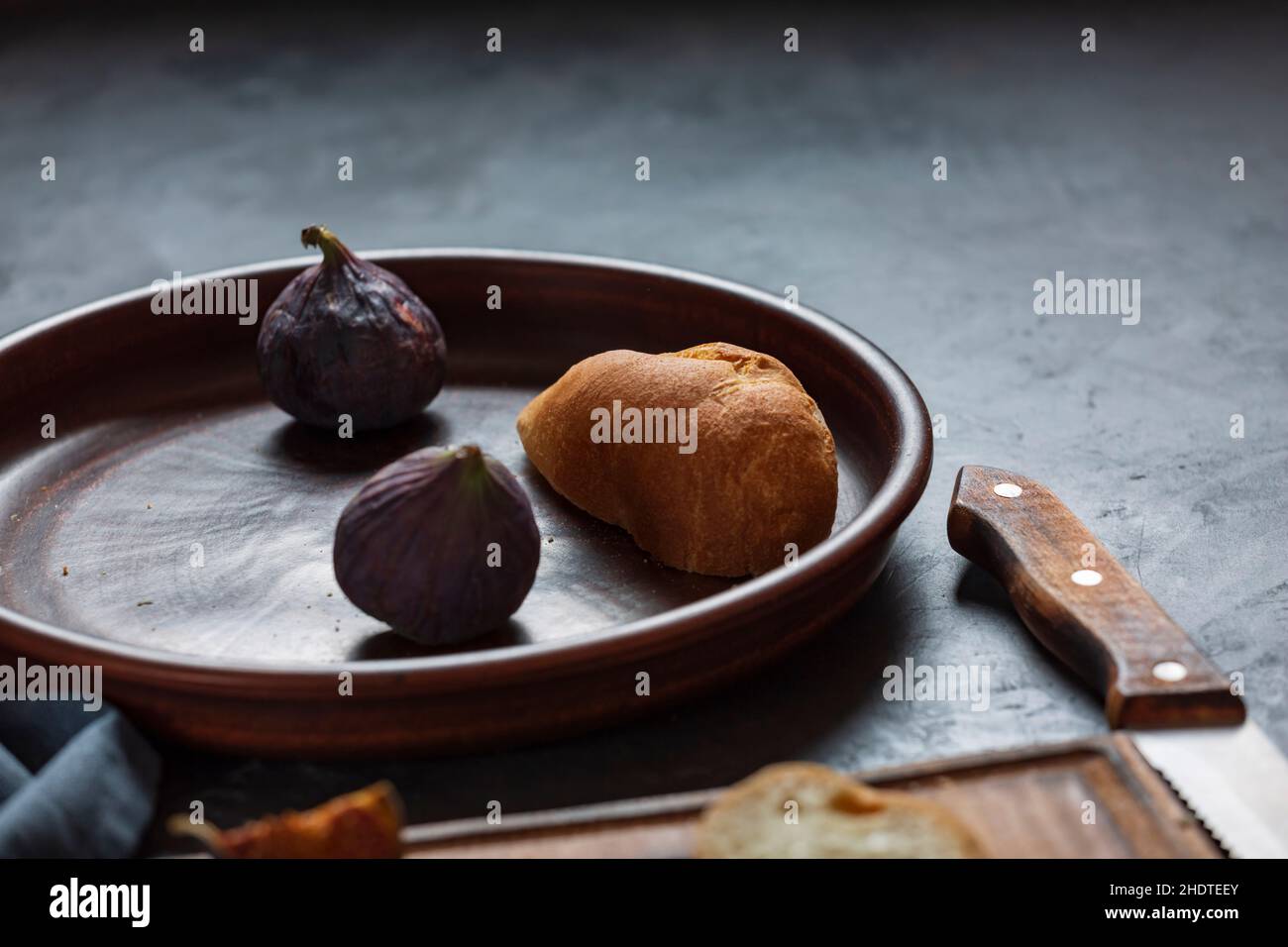 Making ham sandwiches and tapas ingredients, CLOSE UP Stock Photo - Alamy