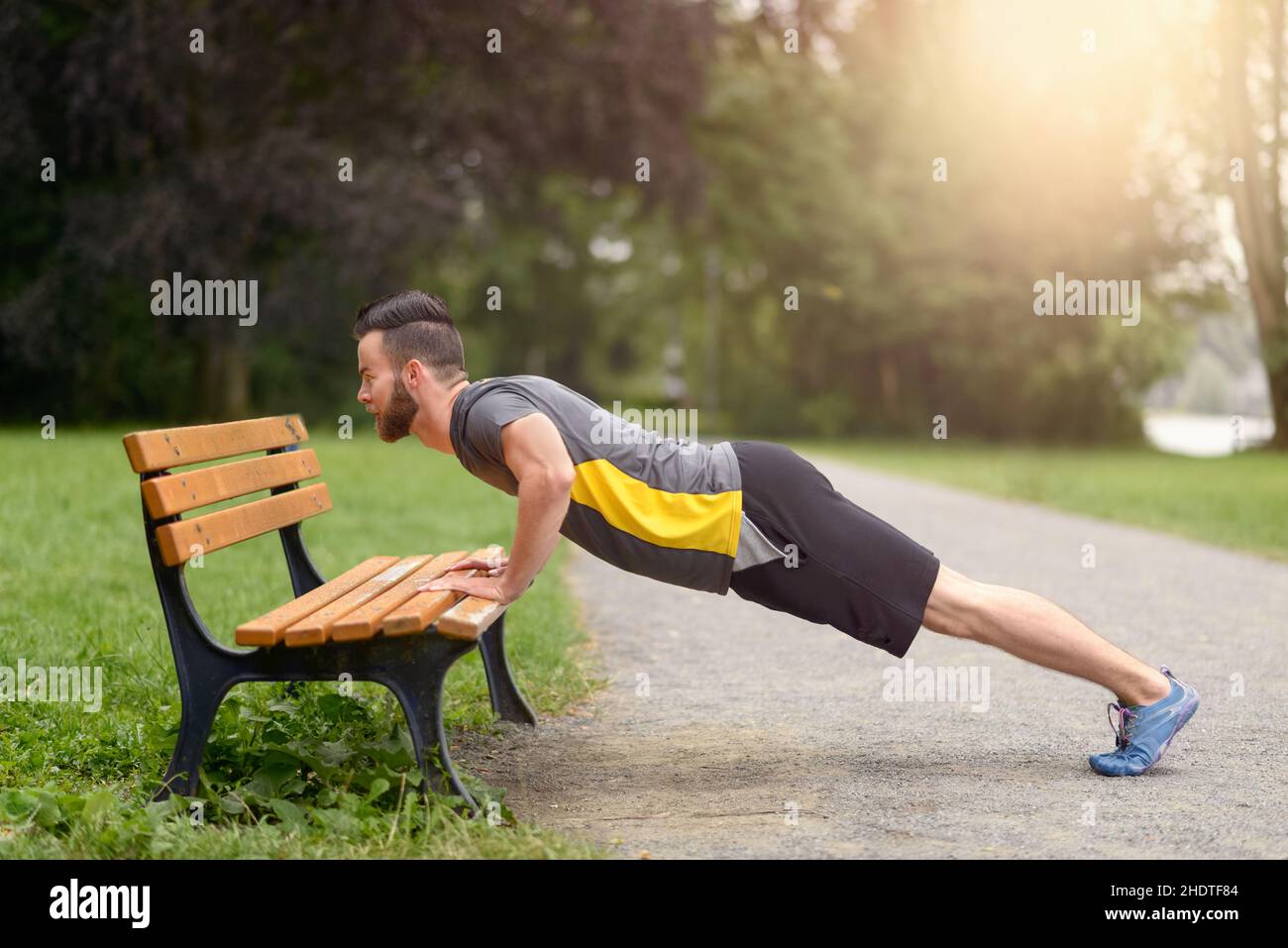 sports training, sportsman, push ups, exercise, exercising, athlete ...