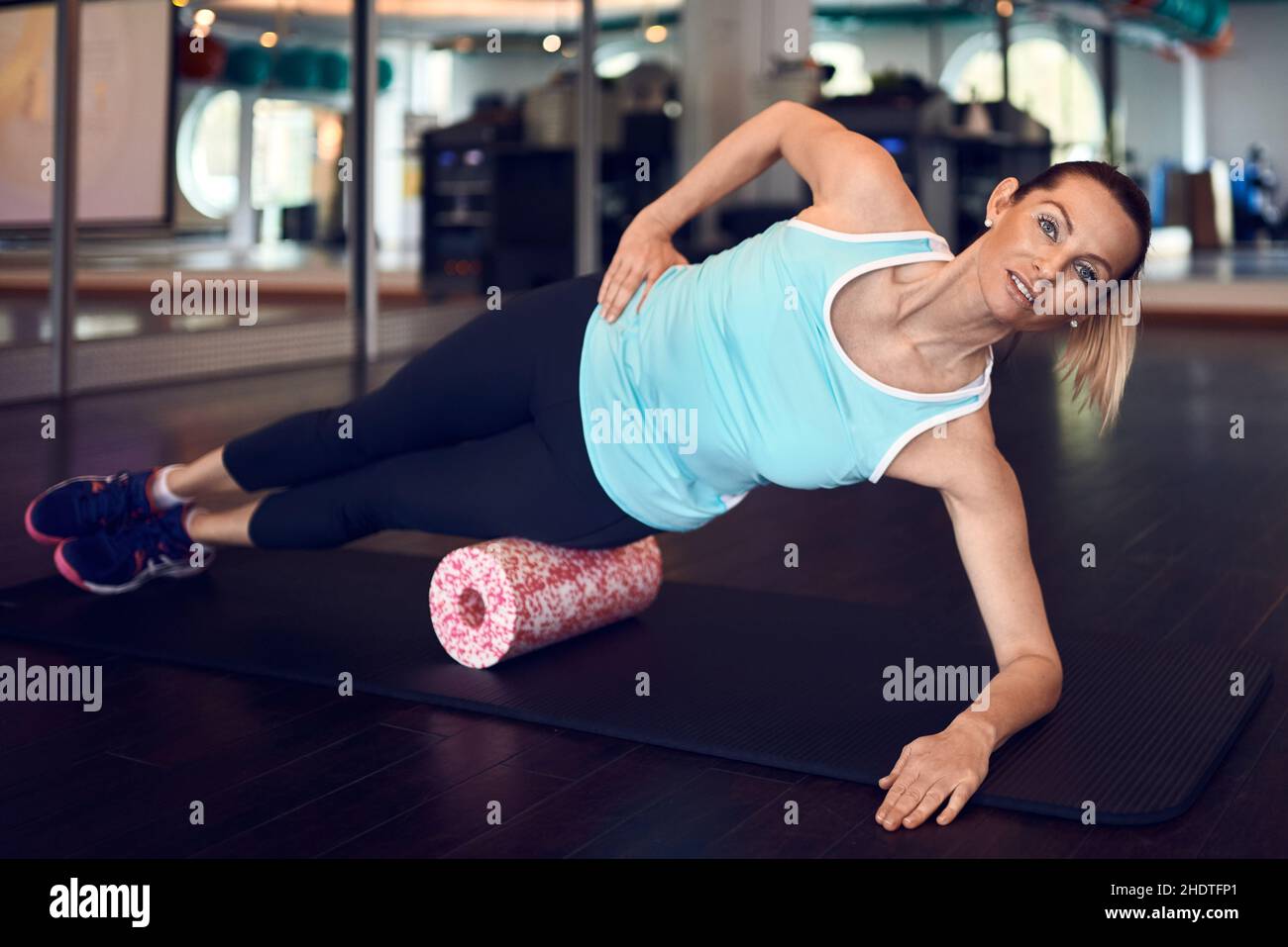 Person stretching up hi-res stock photography and images - Alamy
