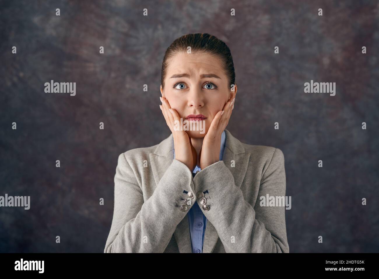 young woman, anxious, worried, girl, girls, woman, young women, afraid ...