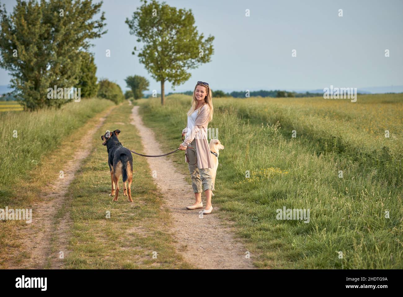 Ladies dogs hi-res stock photography and images - Alamy
