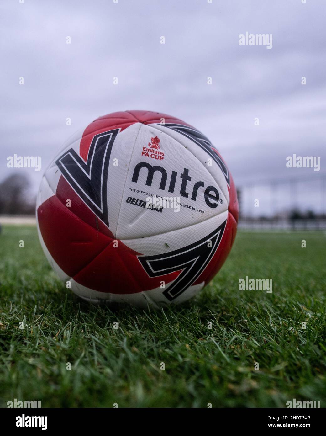 06 January 2022 - Official Mitre ball for FA Cup Emirates. Photo ...