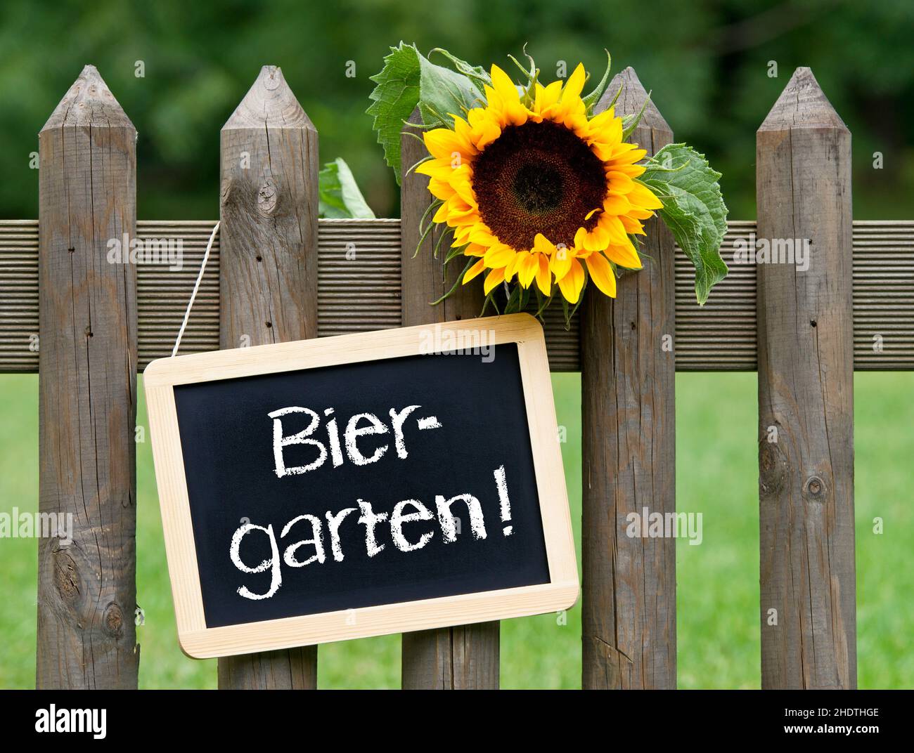 beer garden, beergardens Stock Photo - Alamy