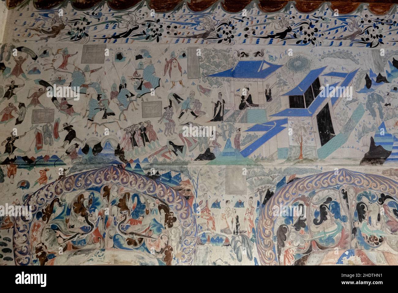 Dunhuang china mural tang hi-res stock photography and images - Alamy