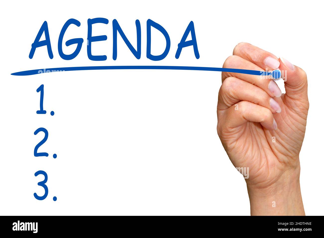 Corporate to do list Cut Out Stock Images & Pictures - Alamy