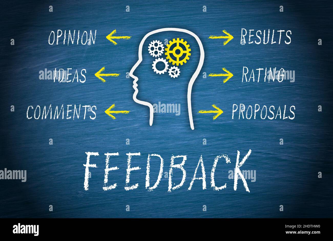 Feedback arrows hi-res stock photography and images - Alamy