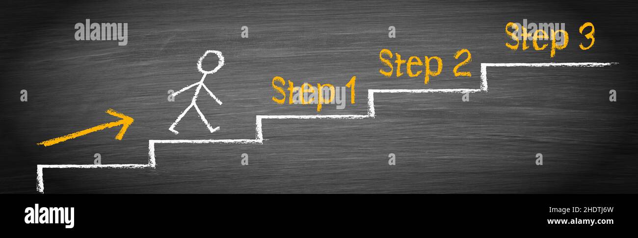 upward, ladder of success, Step by step, upwards Stock Photo - Alamy