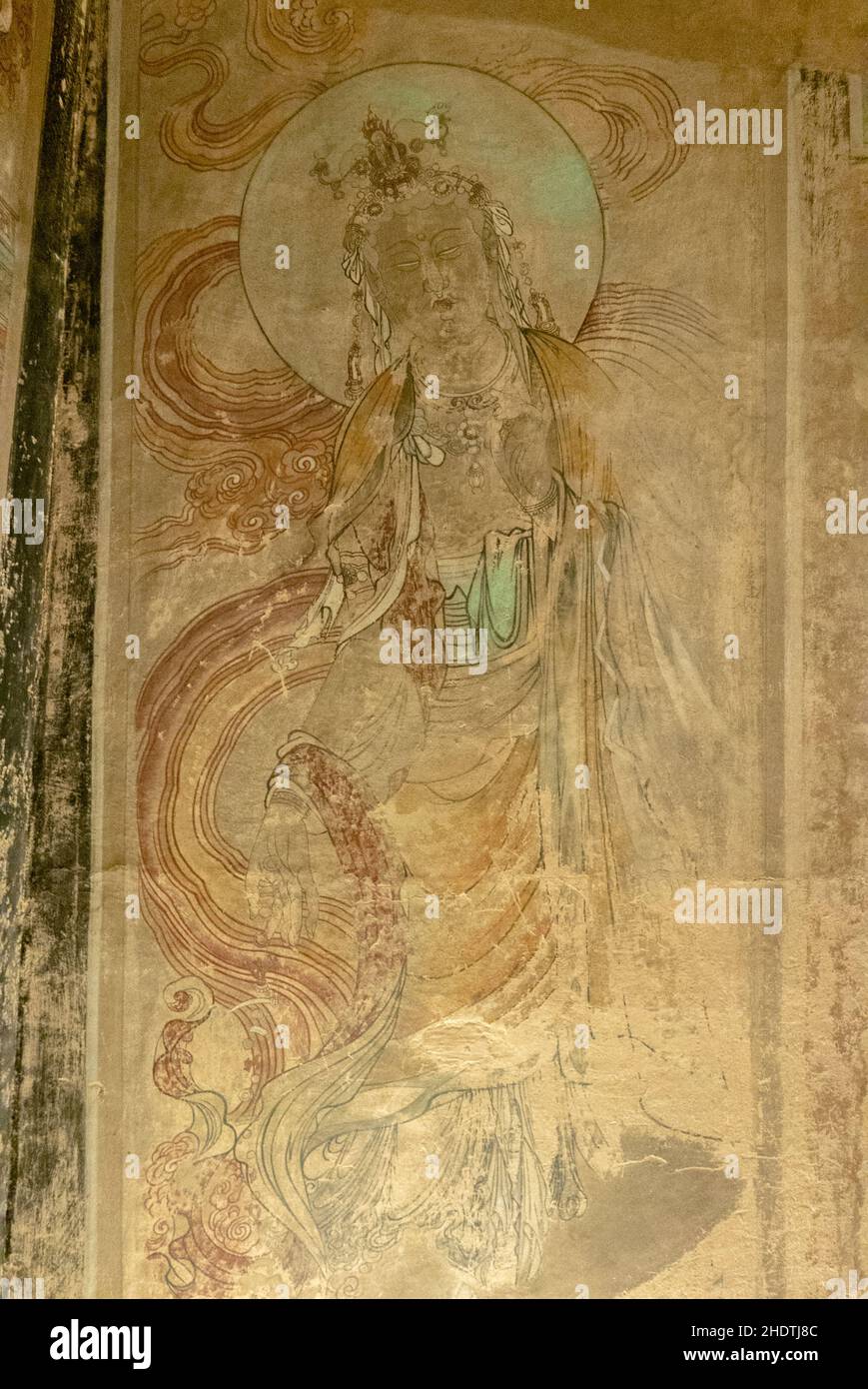 Murals of Dunhuang Mogao Grottoes Stock Photo - Alamy