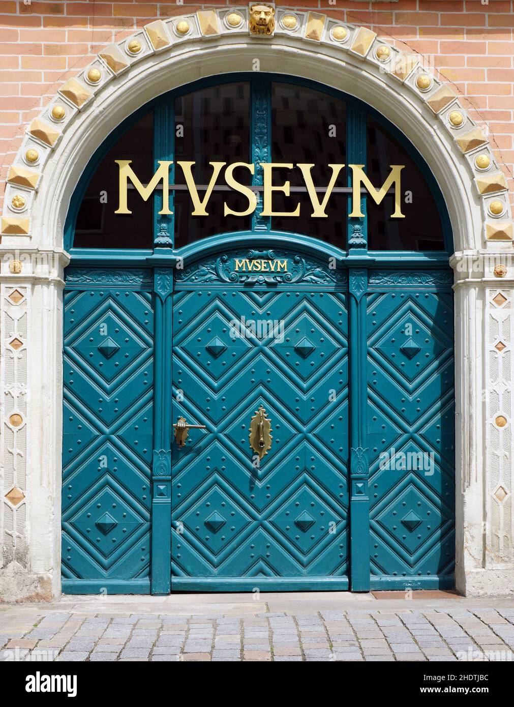 entrance gate, hameln museum, gates Stock Photo - Alamy