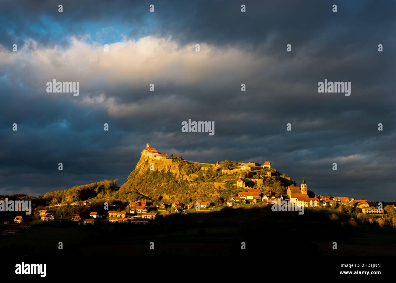 castle, riegersburg, styria, castles, riegersburgs, styrias Stock Photo ...
