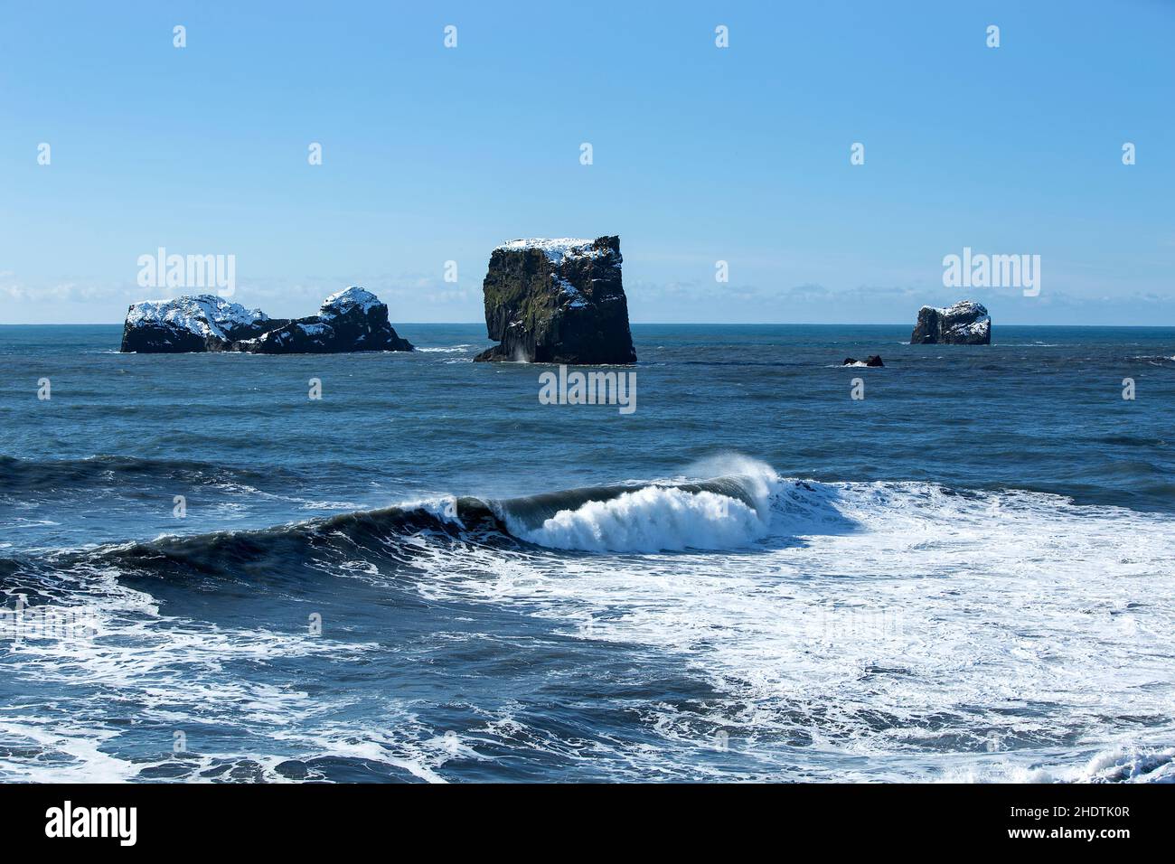 ocean, basalt, iceland, oceans, offshore, basalts, icelands Stock Photo ...