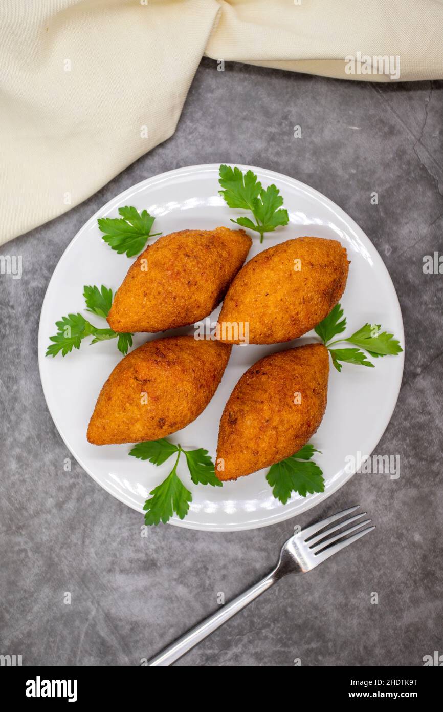 Lebanese kibbeh hi-res stock photography and images - Alamy