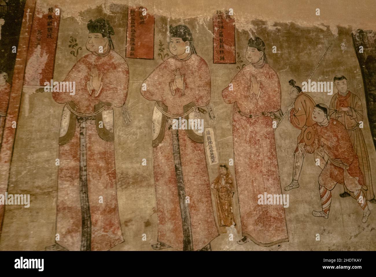 Murals of Dunhuang Mogao Grottoes Stock Photo - Alamy