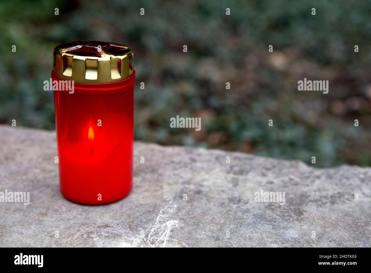 cemetery, grave light, cemeteries, grave lights Stock Photo - Alamy
