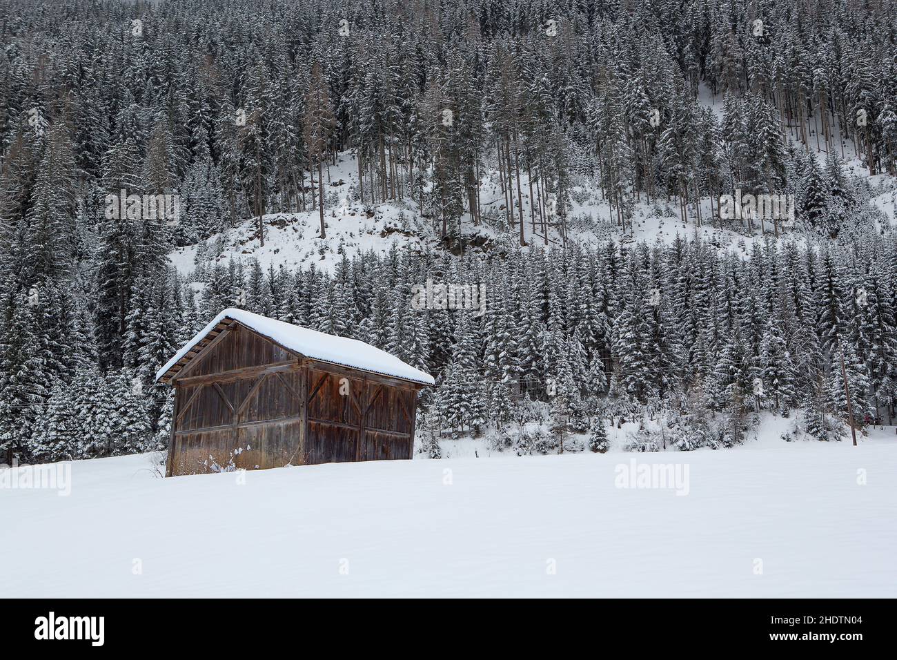 winter landscape, barn, hayrick, landscape, landscapes, winter ...