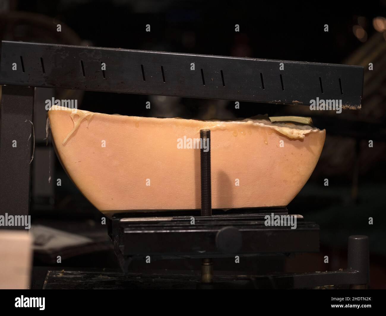 Raclette panini melted swiss cheese sandwich Stock Photo - Alamy