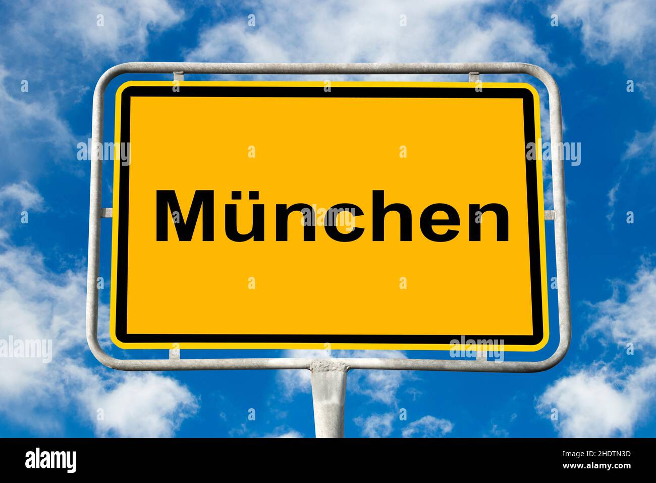 munich, city limit sign, munichs, city limit signs Stock Photo - Alamy