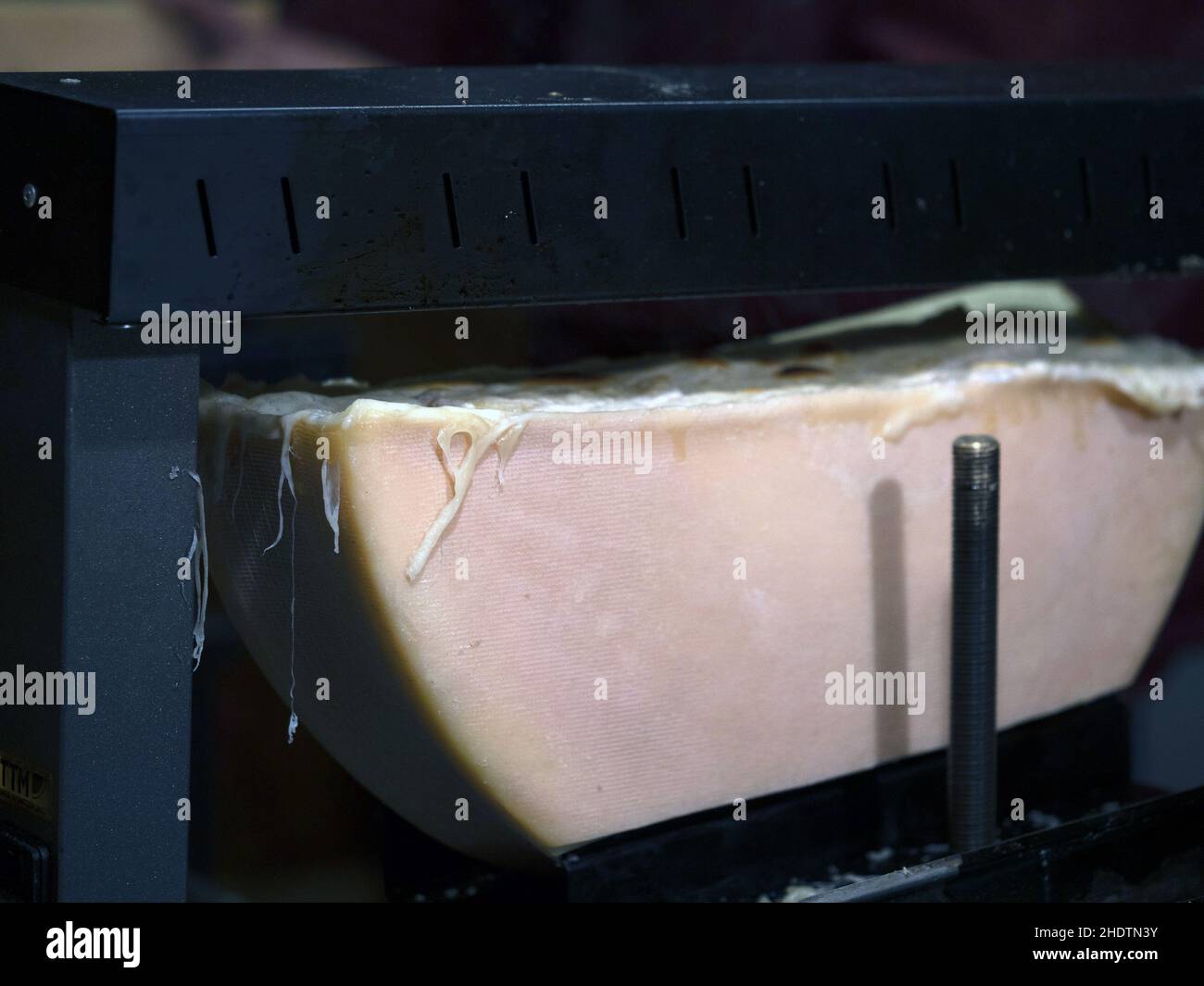 Raclette panini melted swiss cheese sandwich Stock Photo - Alamy