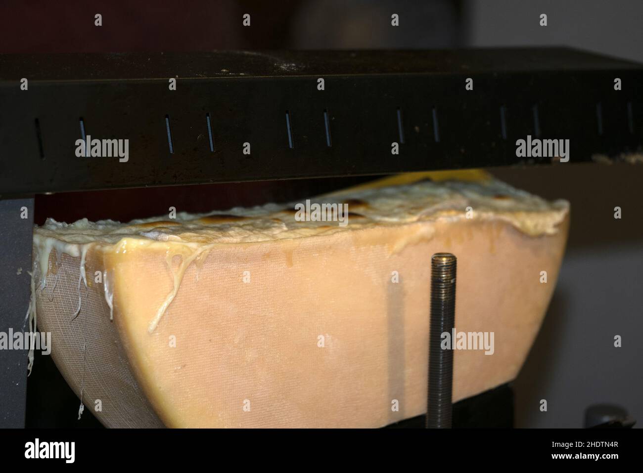 Raclette panini melted swiss cheese sandwich Stock Photo - Alamy