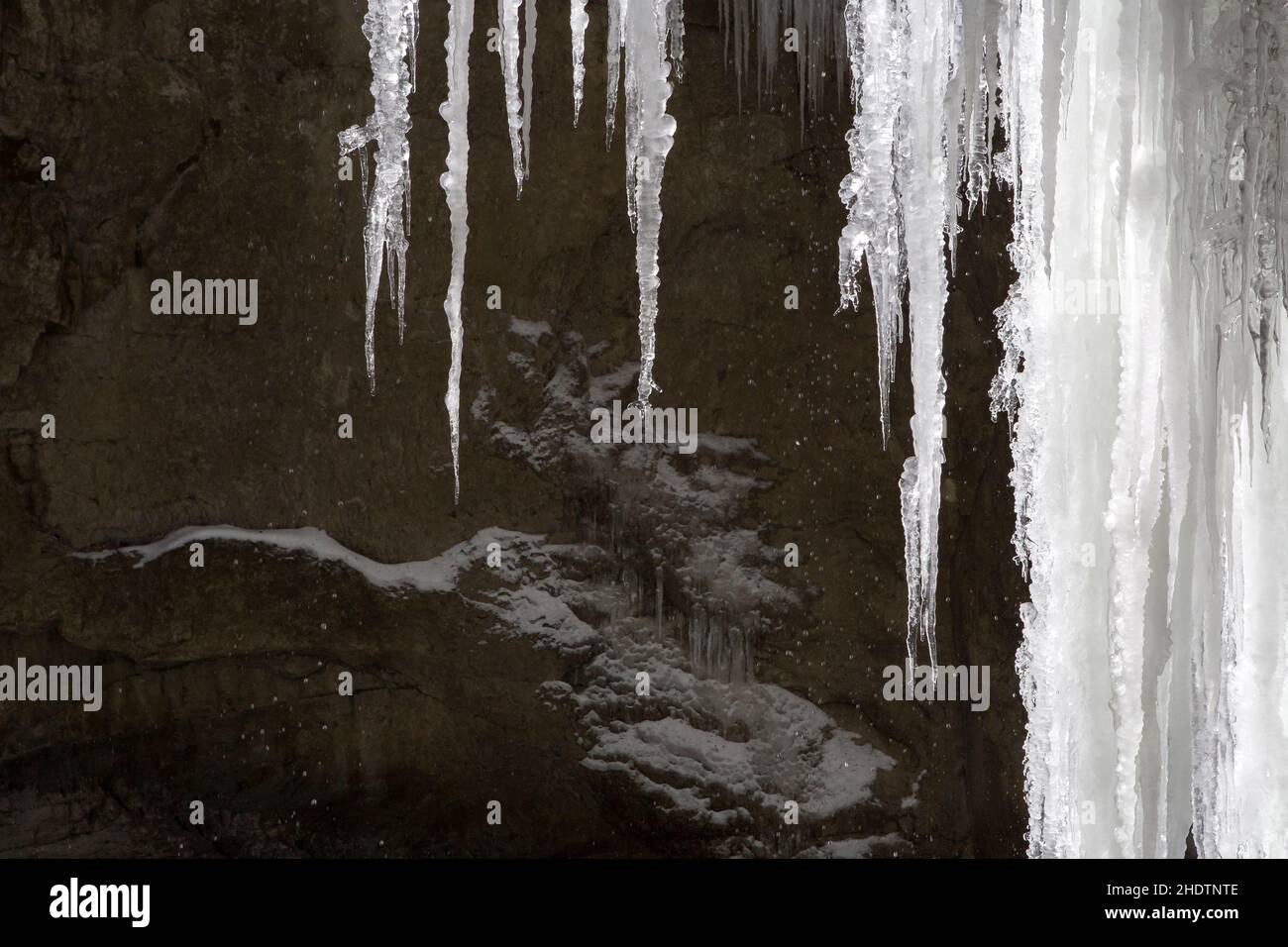 frozen, icicle, frozens, icicles Stock Photo - Alamy