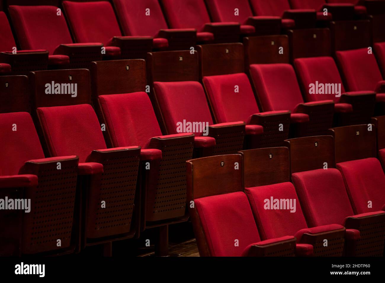 seating, seat row, concert hall, seat rows, concert halls Stock Photo ...