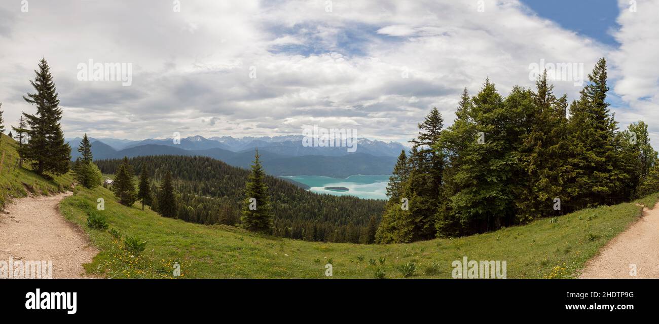 jochberg, bavarian prealps, jochbergs Stock Photo - Alamy