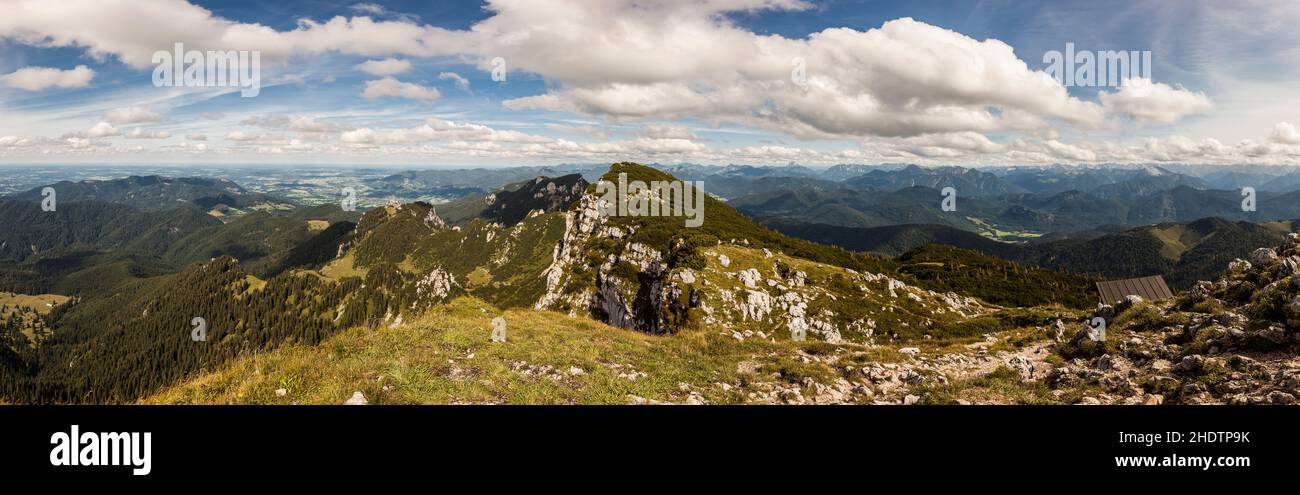 bavarian alps, benedict wall, benedict walls Stock Photo - Alamy