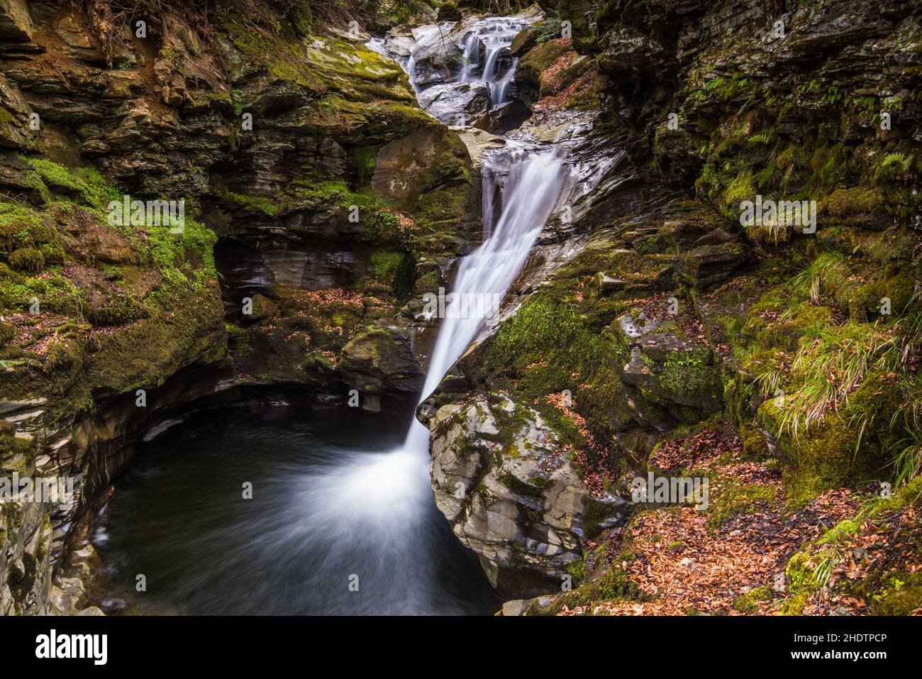 waterfall, perthshire, cascade, waterfalls Stock Photo - Alamy
