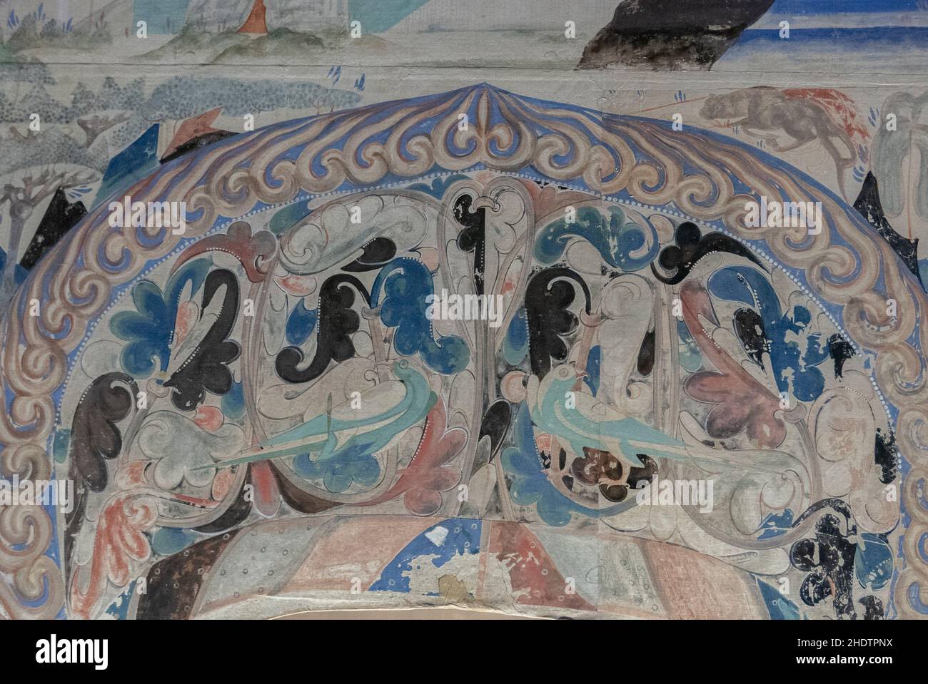 Murals of Dunhuang Mogao Grottoes Stock Photo - Alamy