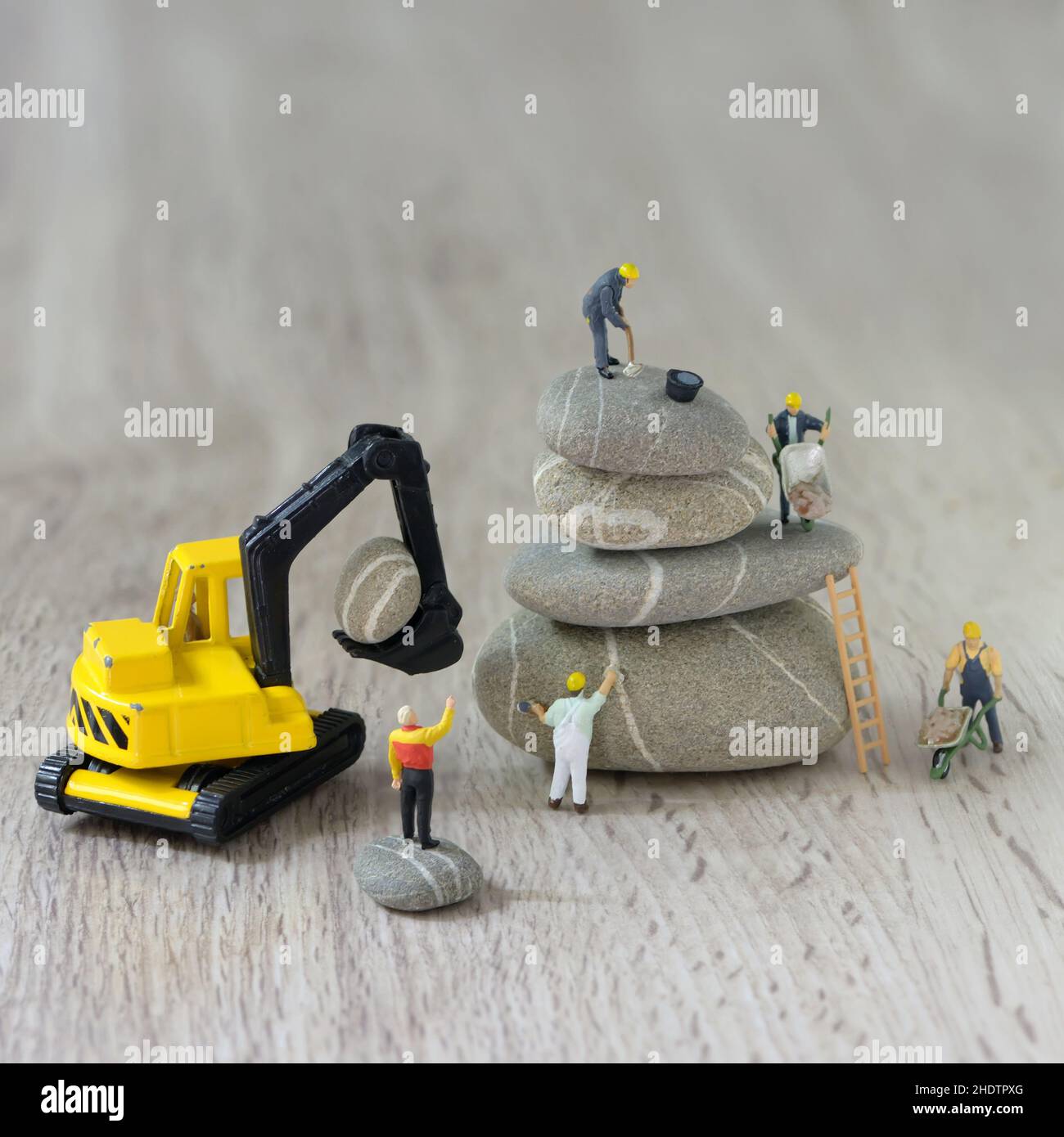toy, excavator, construction, toys, earth movers, constructions Stock ...