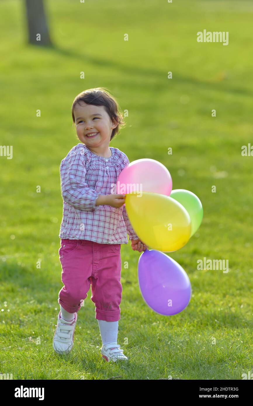 girl, balloon, girls, balloons Stock Photo - Alamy