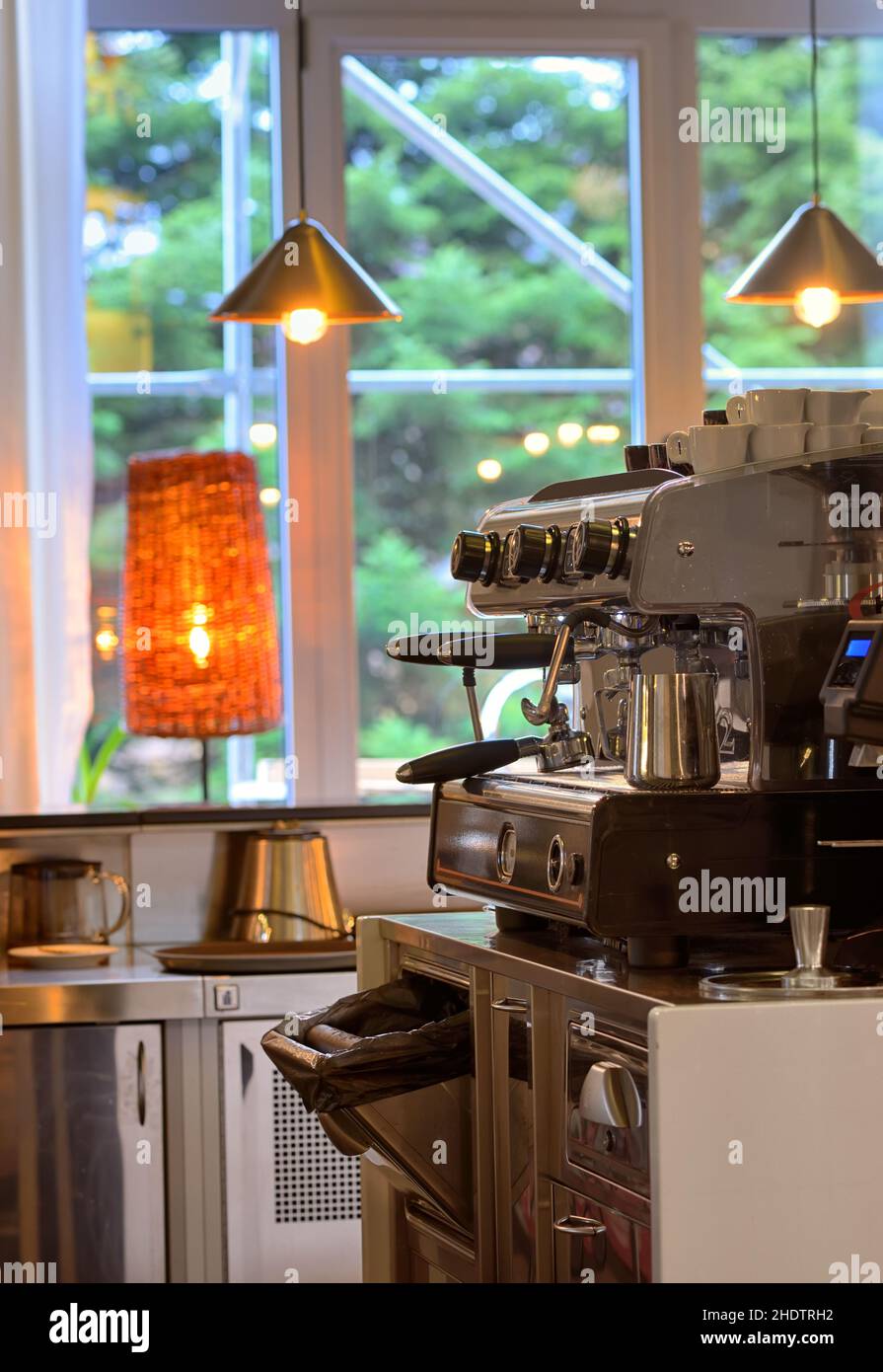 cafe, coffee maker, cafes, coffee makers Stock Photo - Alamy