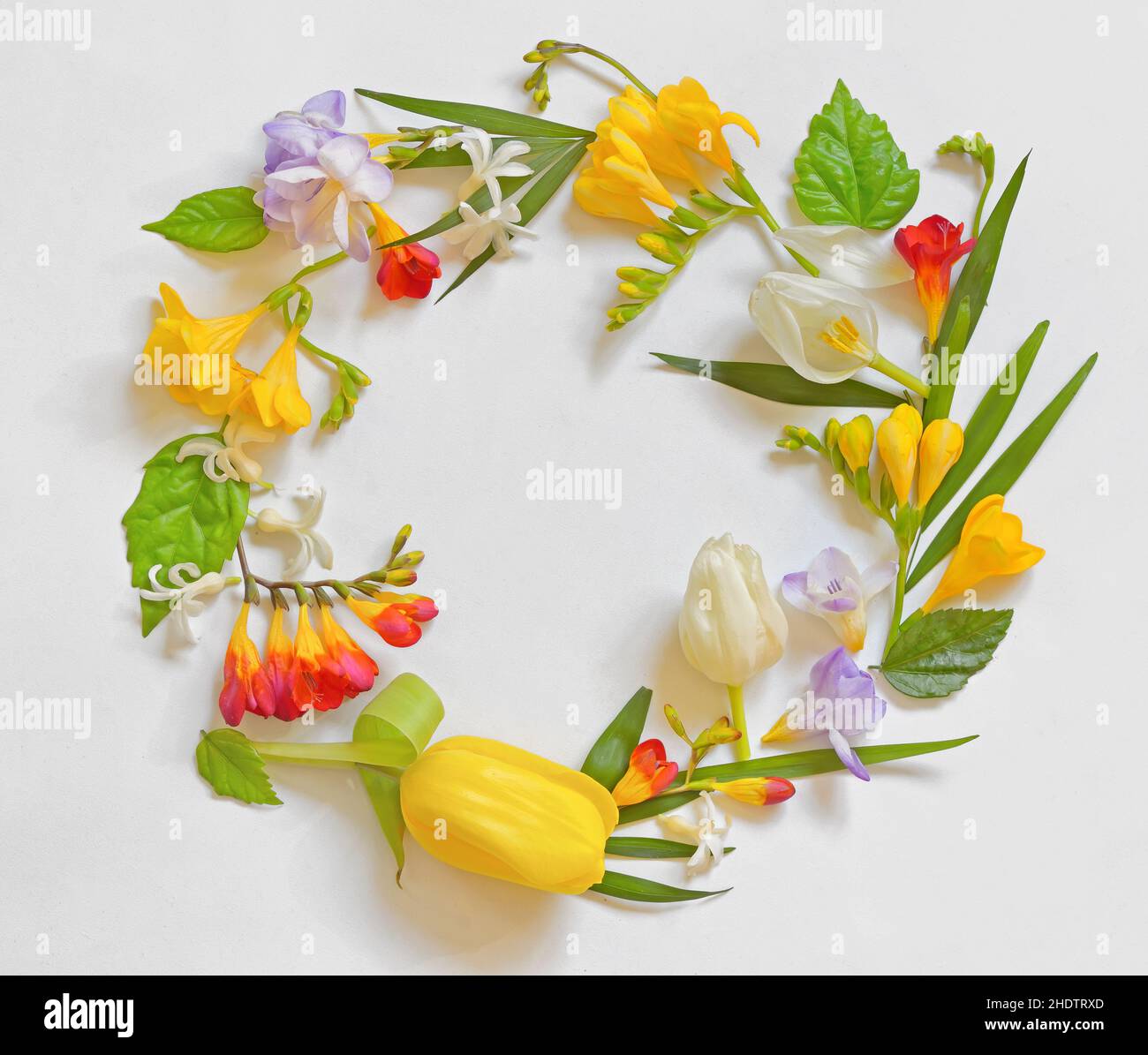 Garlands frame hi-res stock photography and images - Alamy