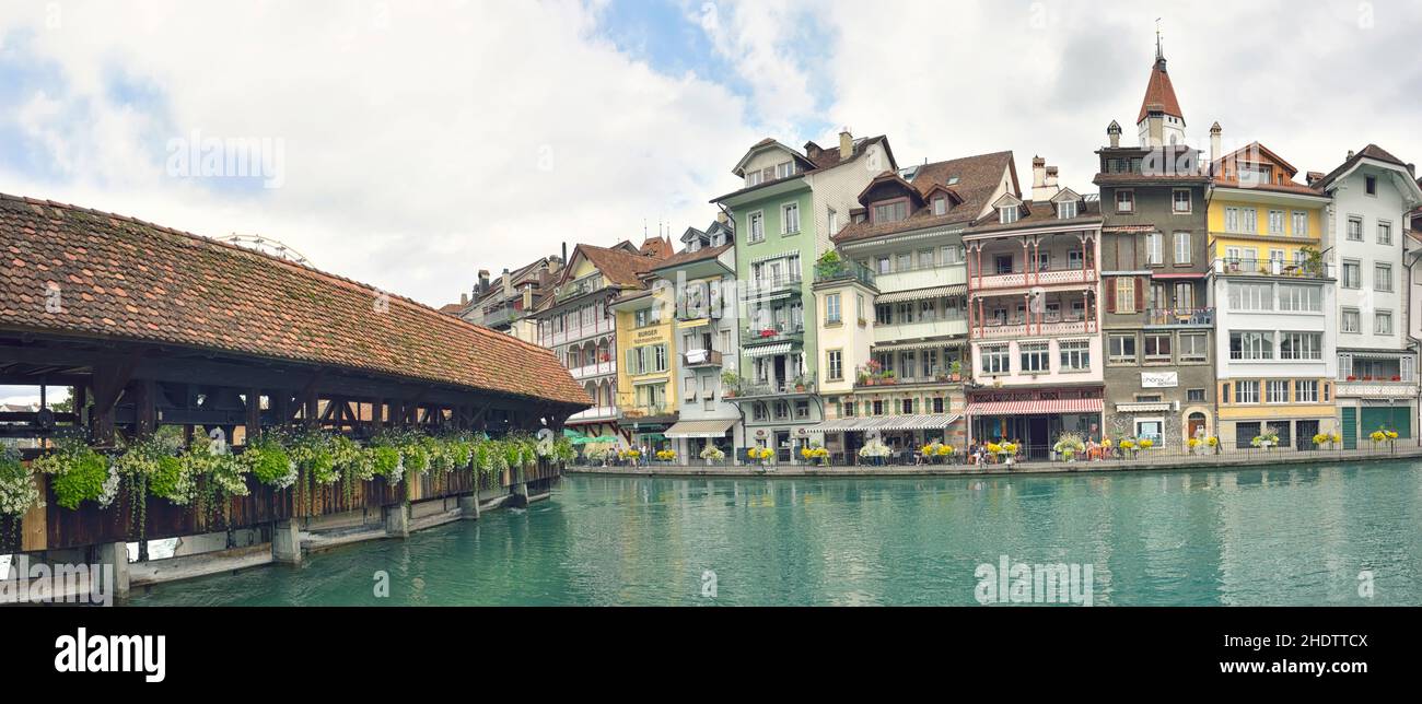 switzerland, aare, thun, switzerlands, aares, thuns Stock Photo - Alamy