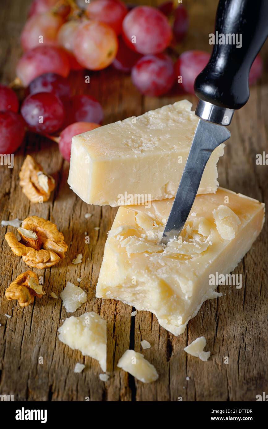 cheese, grana padano, cheeses Stock Photo - Alamy