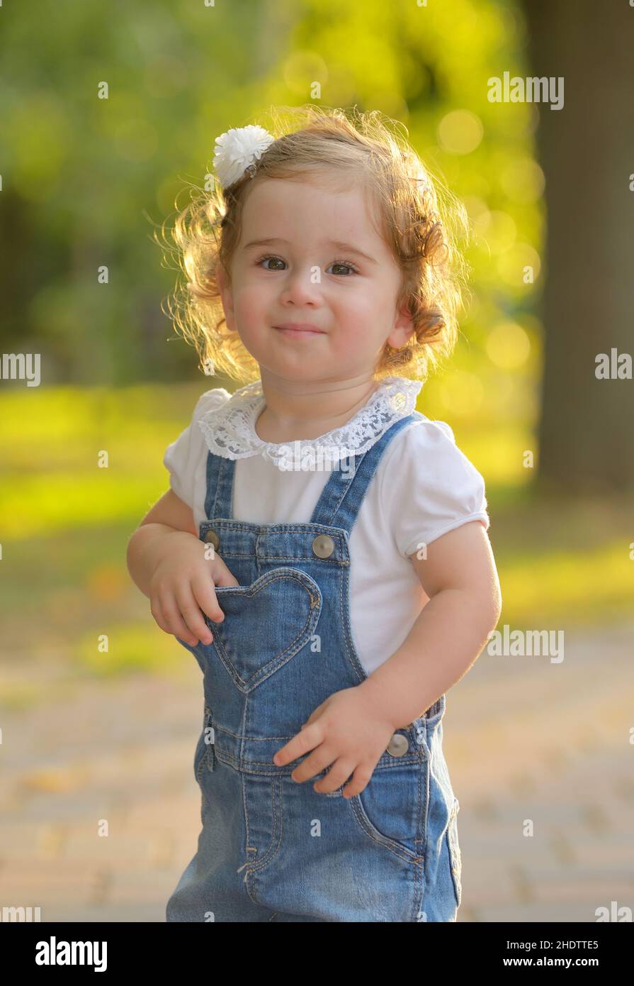 toddler, girl, smiling, infant, infants, toddlers, girls, smile Stock ...