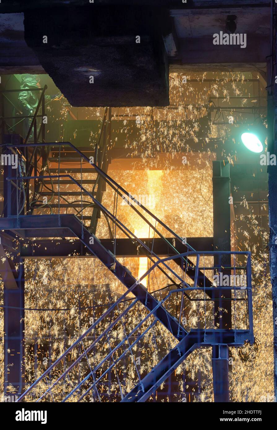 sparks, steel industry, furnace, spark, steel industries, furnaces ...