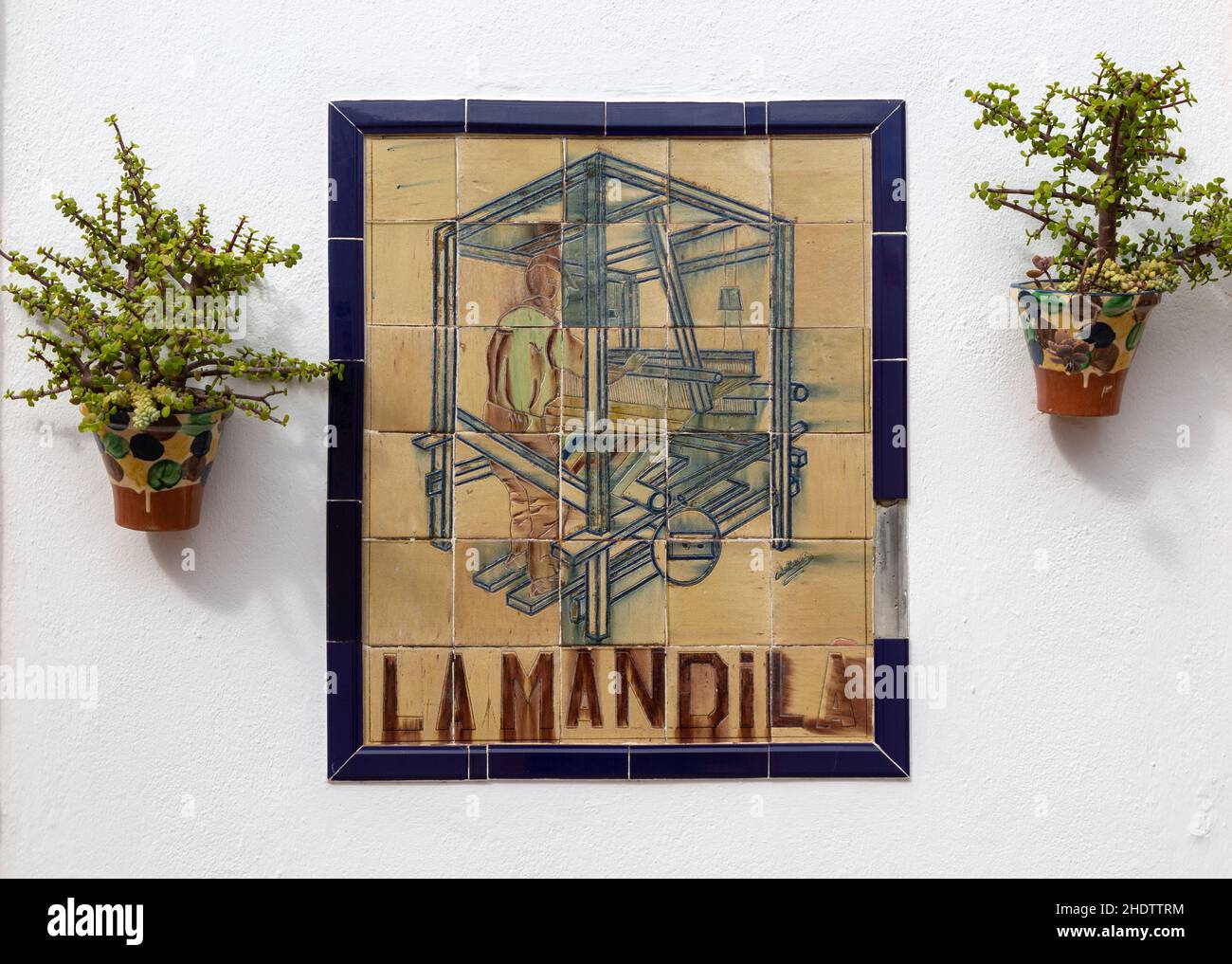 Ceramic tile sign hi-res stock photography and images - Alamy