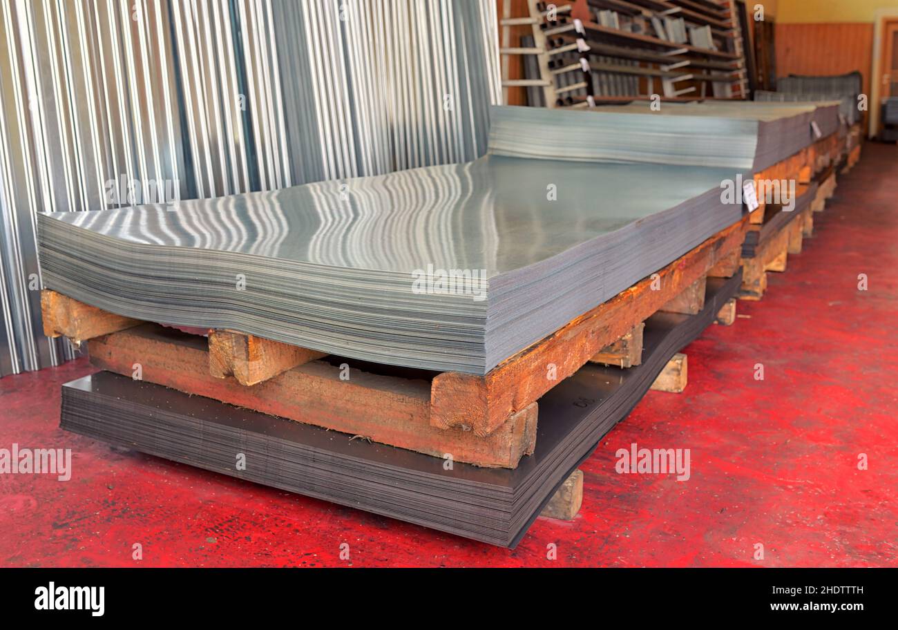 Steel plates construction hi-res stock photography and images - Alamy