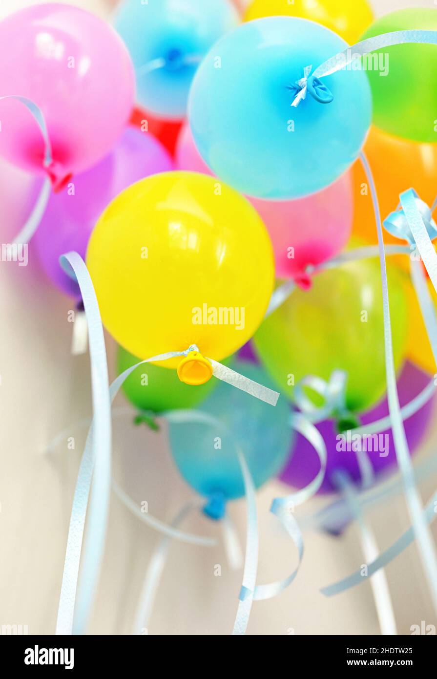 Balloons colors and shapes hi-res stock photography and images - Alamy