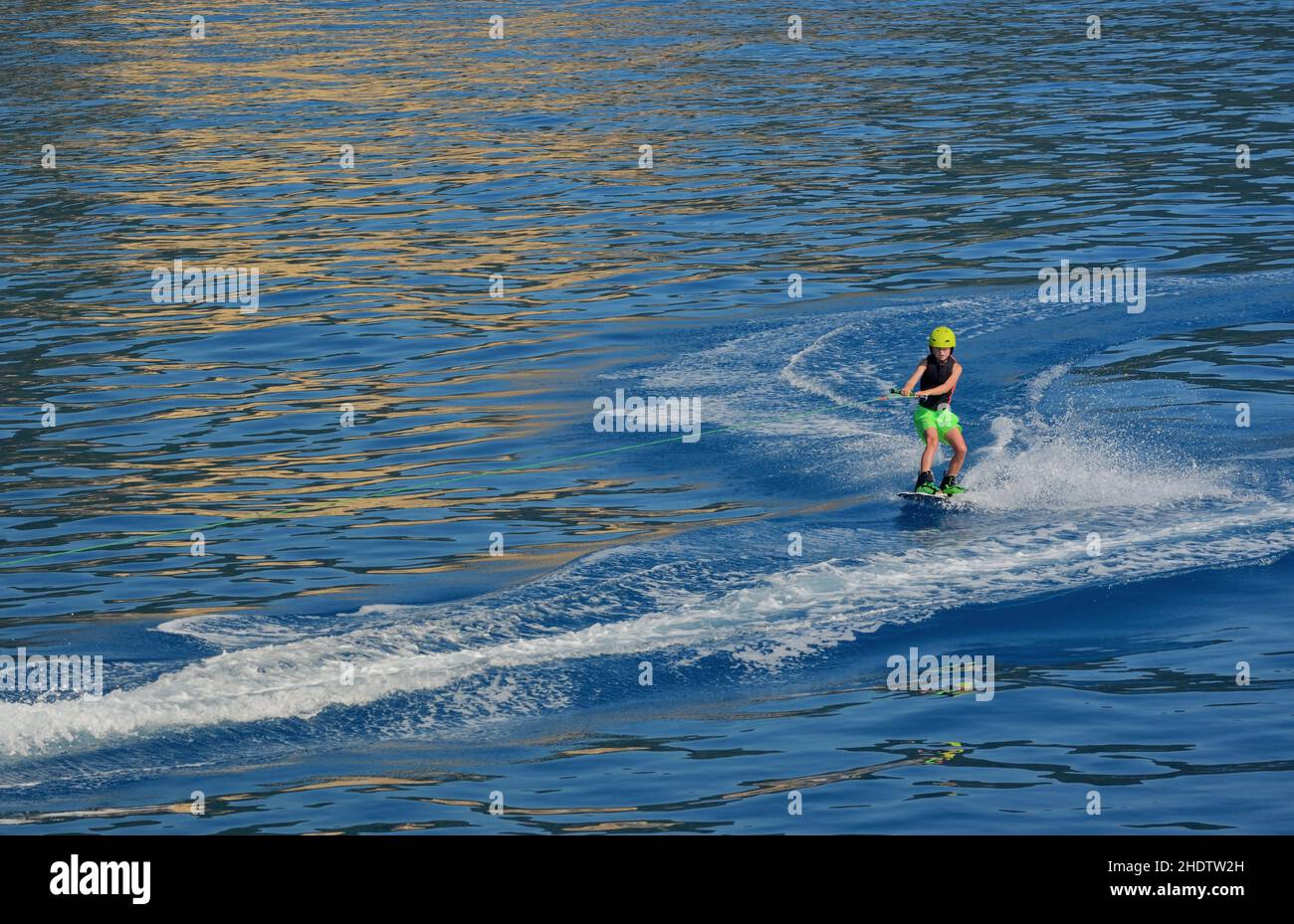 Water ski and wakeboard hi-res stock photography and images - Alamy