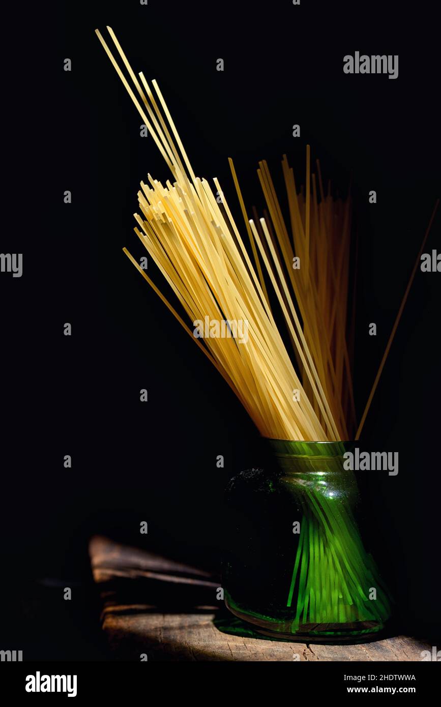 still life, spaghetti, still lifes, spaghettis Stock Photo - Alamy