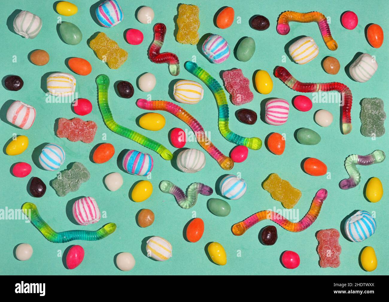 sweet food, various, sweet foods Stock Photo - Alamy