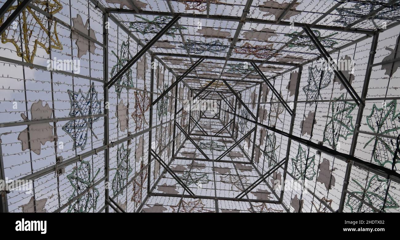 Low angle shot of a building carcass from the inside Stock Photo - Alamy