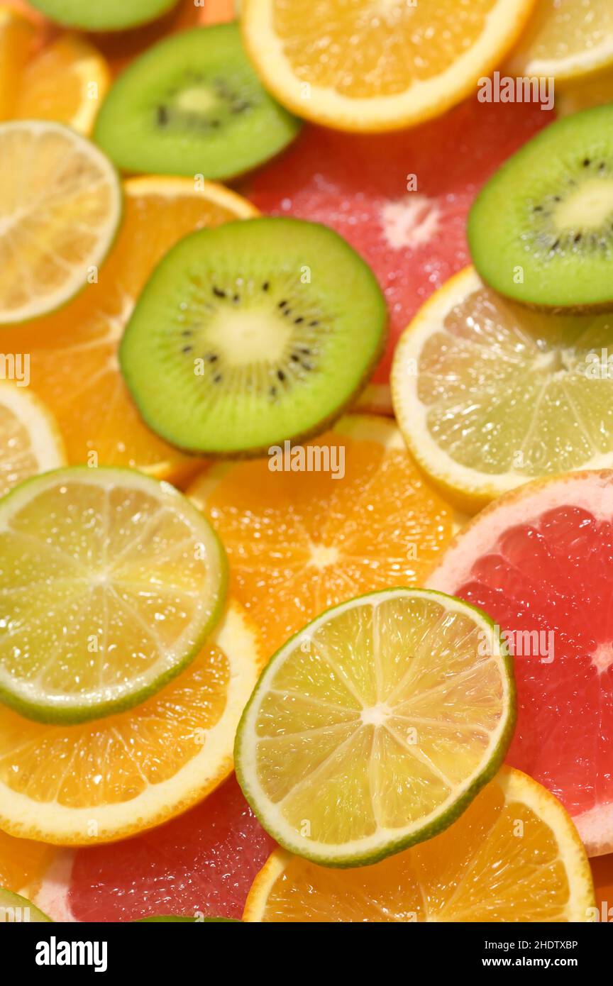 fruit, fruit slice, fruits, fruit slices Stock Photo - Alamy