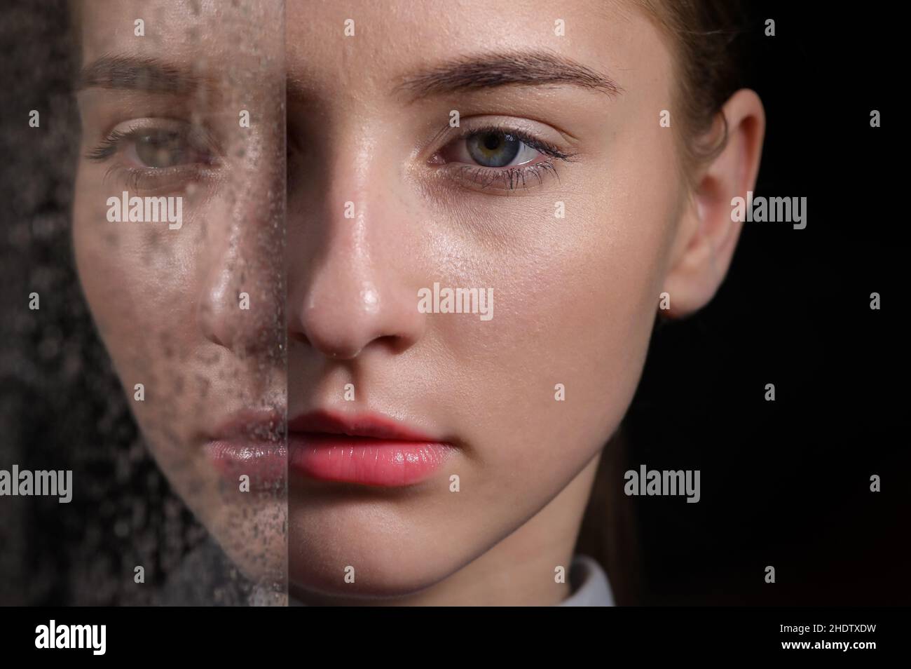 woman, identity, split personality, female, ladies, lady, women ...